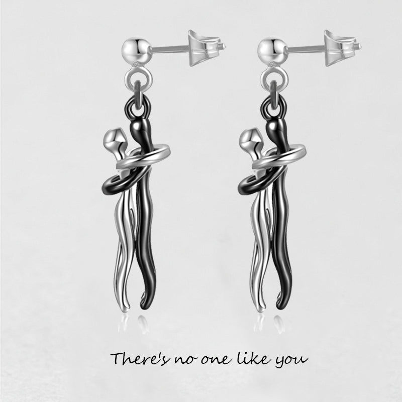 Hug earring Hugging hoop earrings hug hoops – Melody Necklace